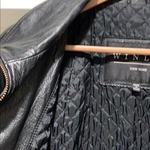 Winlit New York | Jackets & Coats | Winlit Womans Black Leather Jacket ...